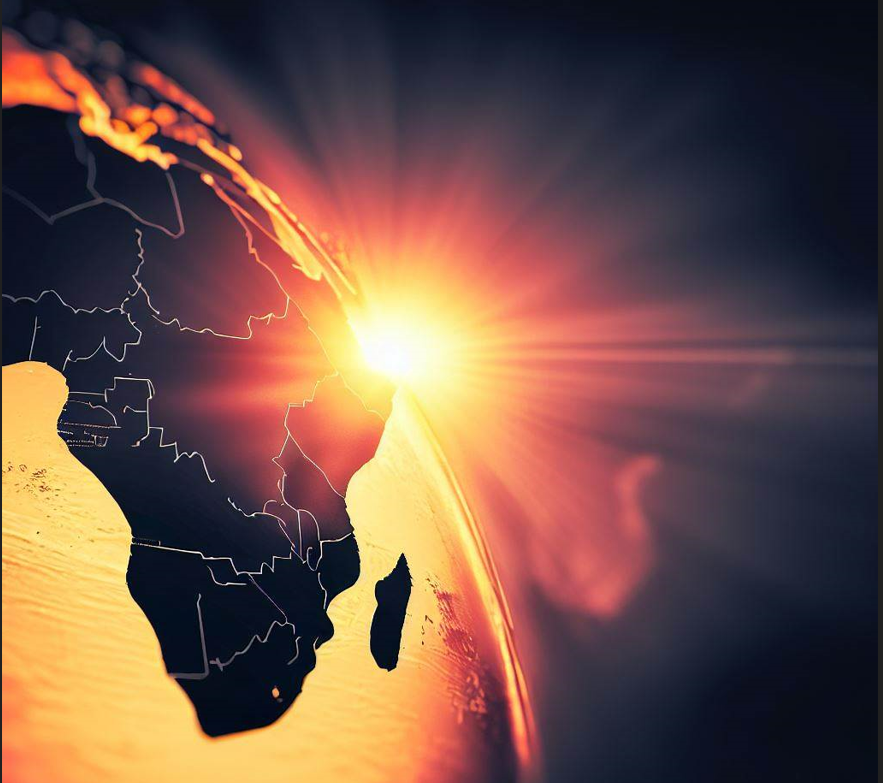 The Sun Was Shining on the Dark Continent – This African…